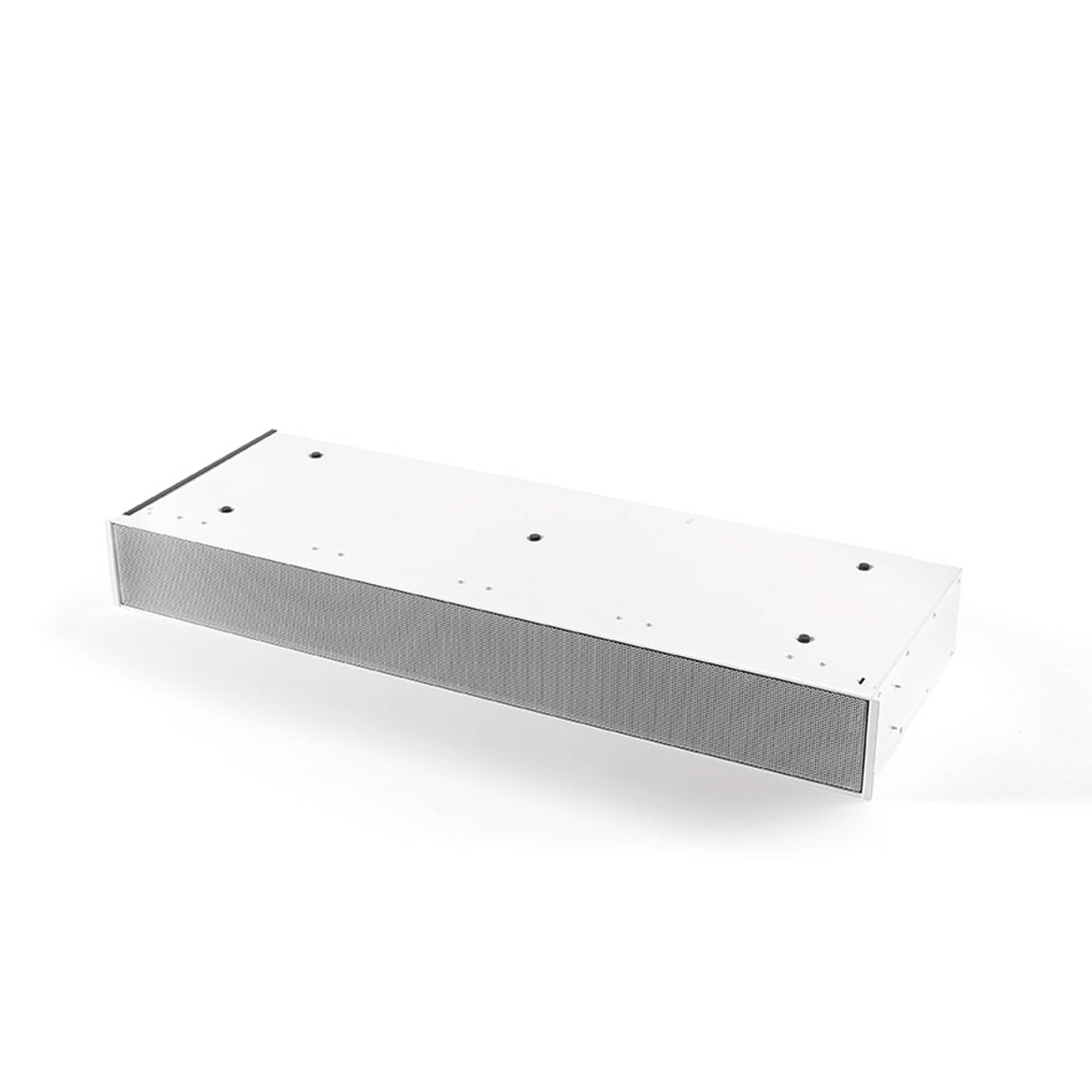 Novy Plinth recirculation box in white for low skirting board (10cm ...