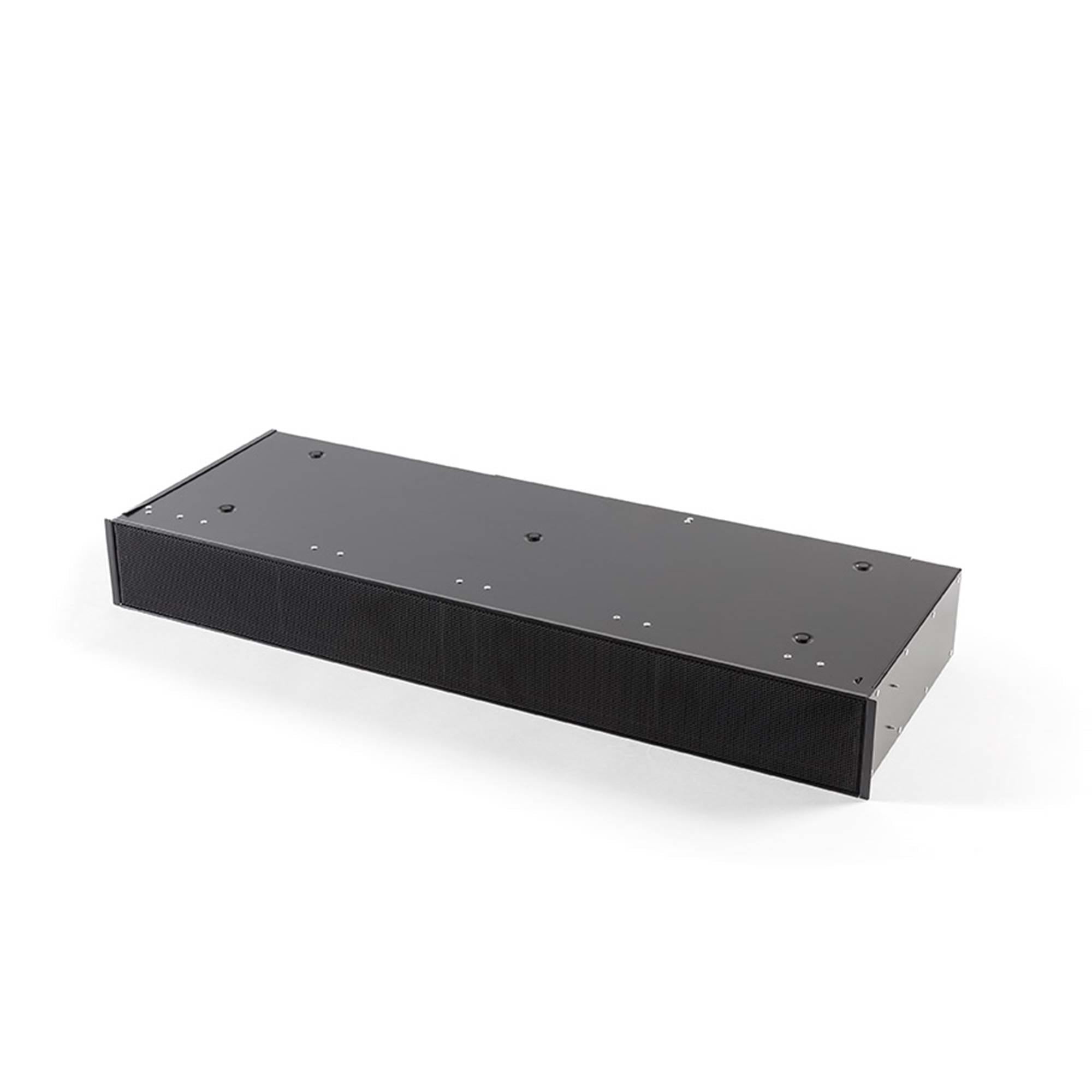 Novy Plinth recirculation box in black for low skirting board (10cm ...